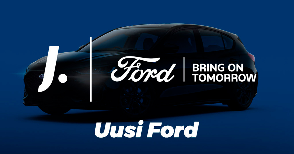 Uusi Ford-mallisto | Osta uusi Ford | J. Rinta-Jouppi